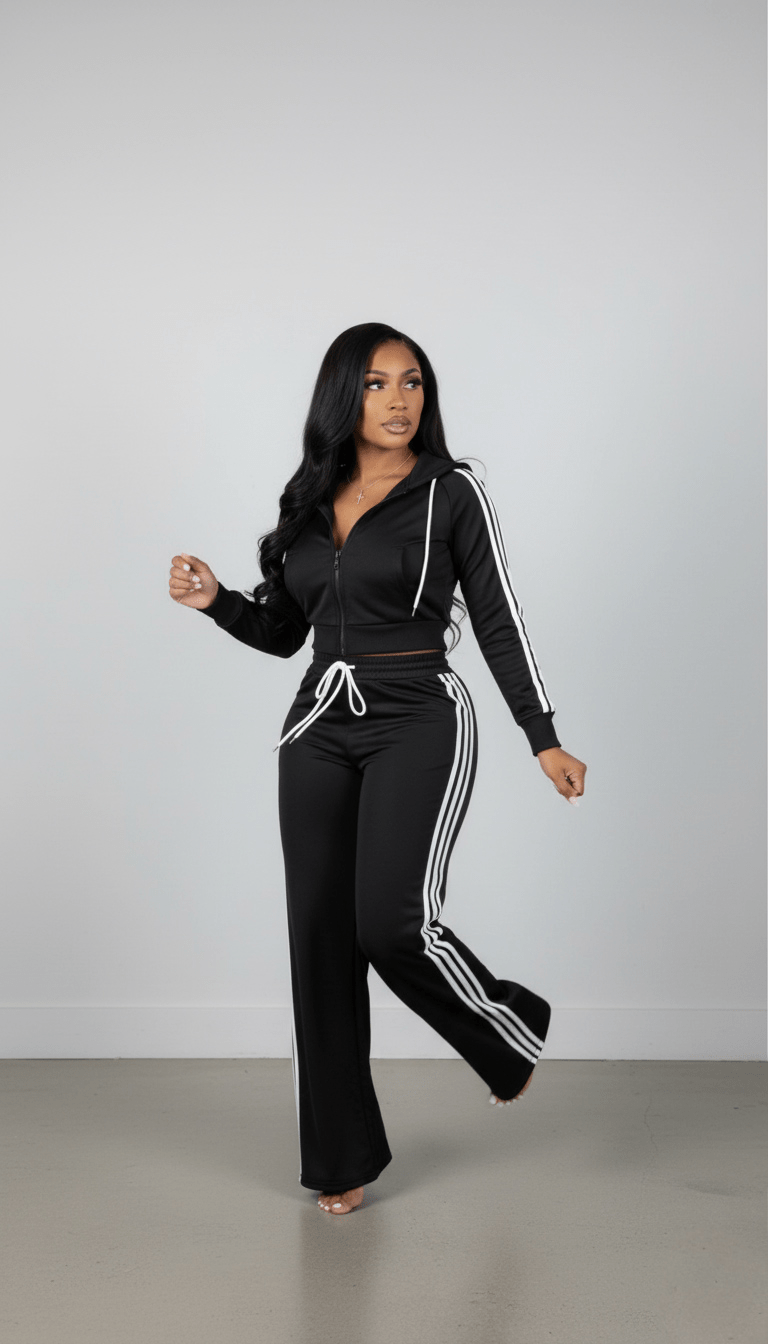 Track Star Set Black – Baddies Shop NSJ